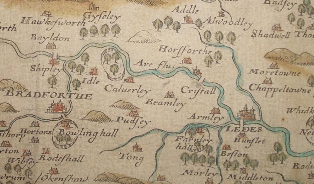 The SAXTON ATLAS (1579) – The Secret Library | Leeds Libraries Heritage ...