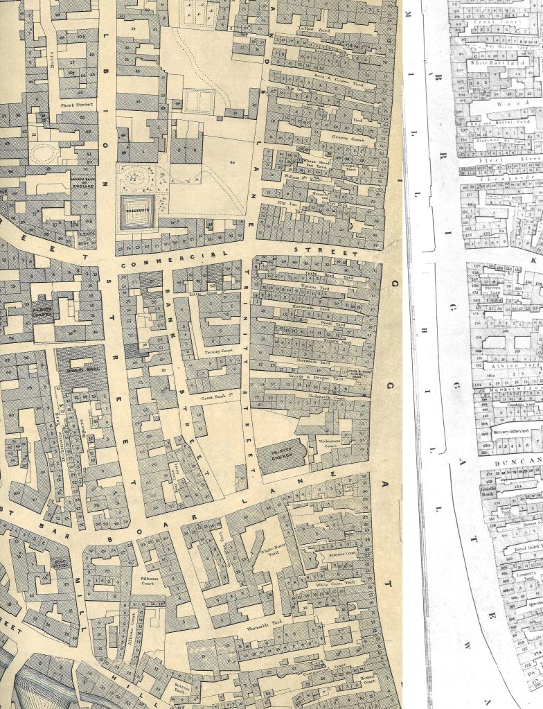 A Surprising Map of Briggate, 1844 – The Secret Library | Leeds ...