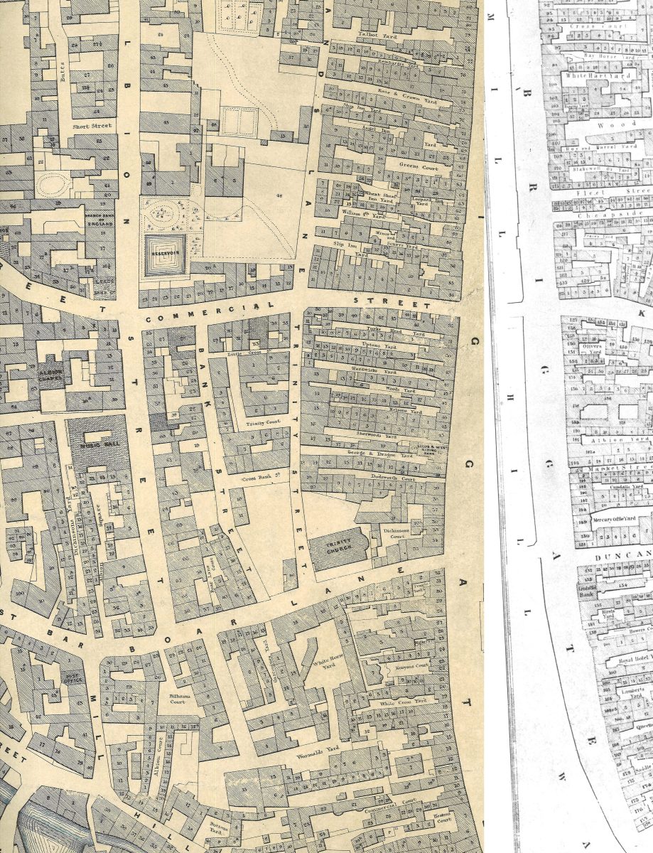 A Surprising Map of Briggate, 1844 – The Secret Library | Leeds ...