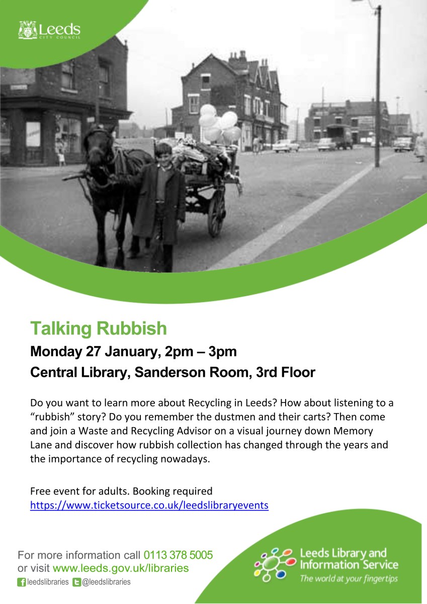 Talking Rubbish – The Secret Library | Leeds Libraries Heritage Blog