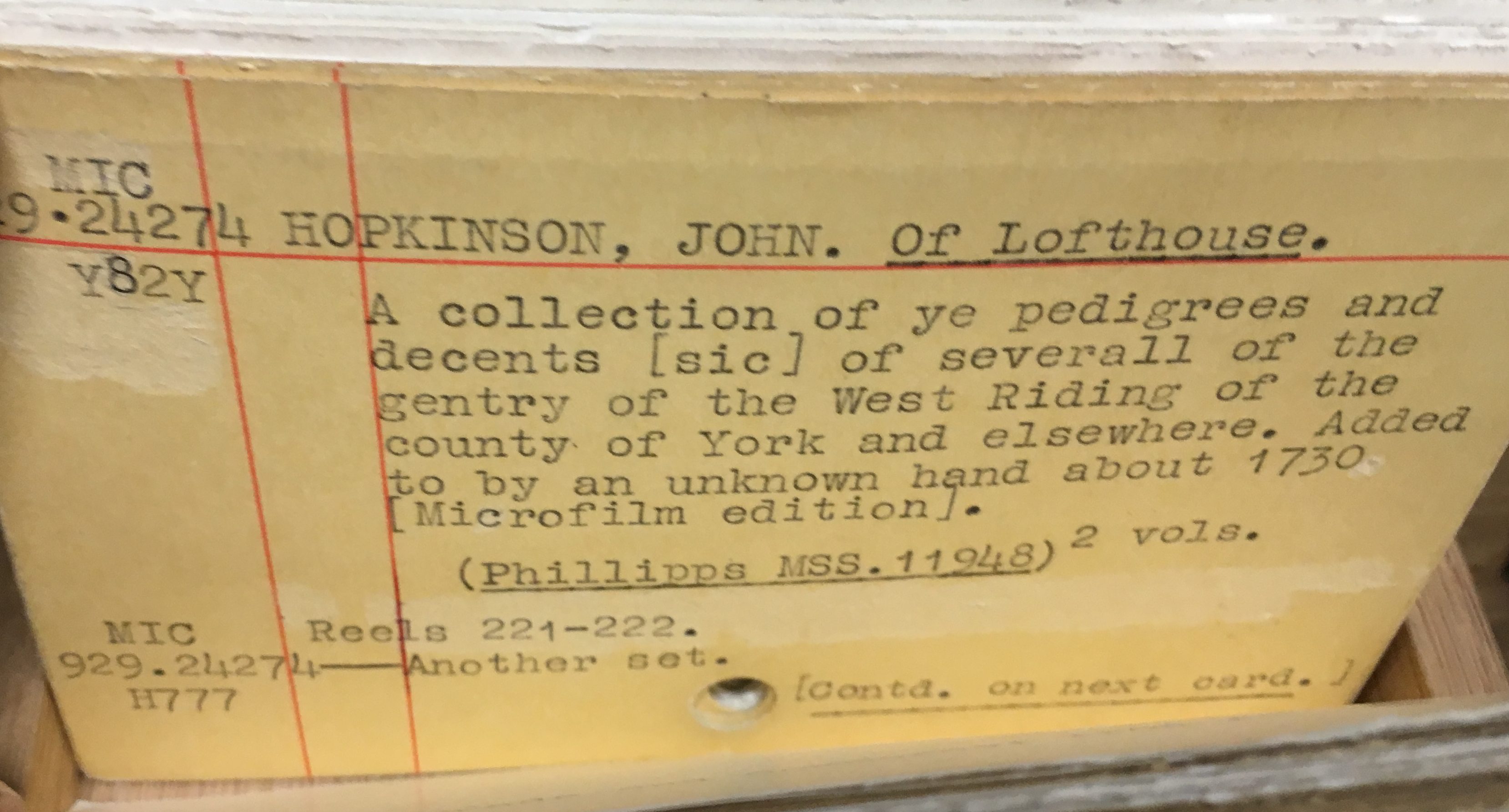 Visitations and Pedigrees – The Secret Library | Leeds Libraries ...