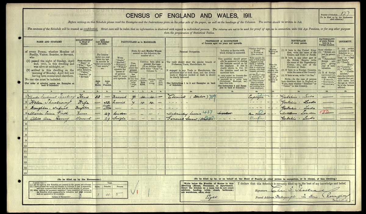Census Records on Ancestry – The Secret Library | Leeds Libraries ...