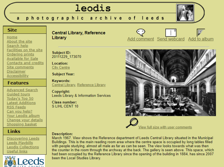 The Story of Leodis – photographic archive of Leeds – The Secret ...