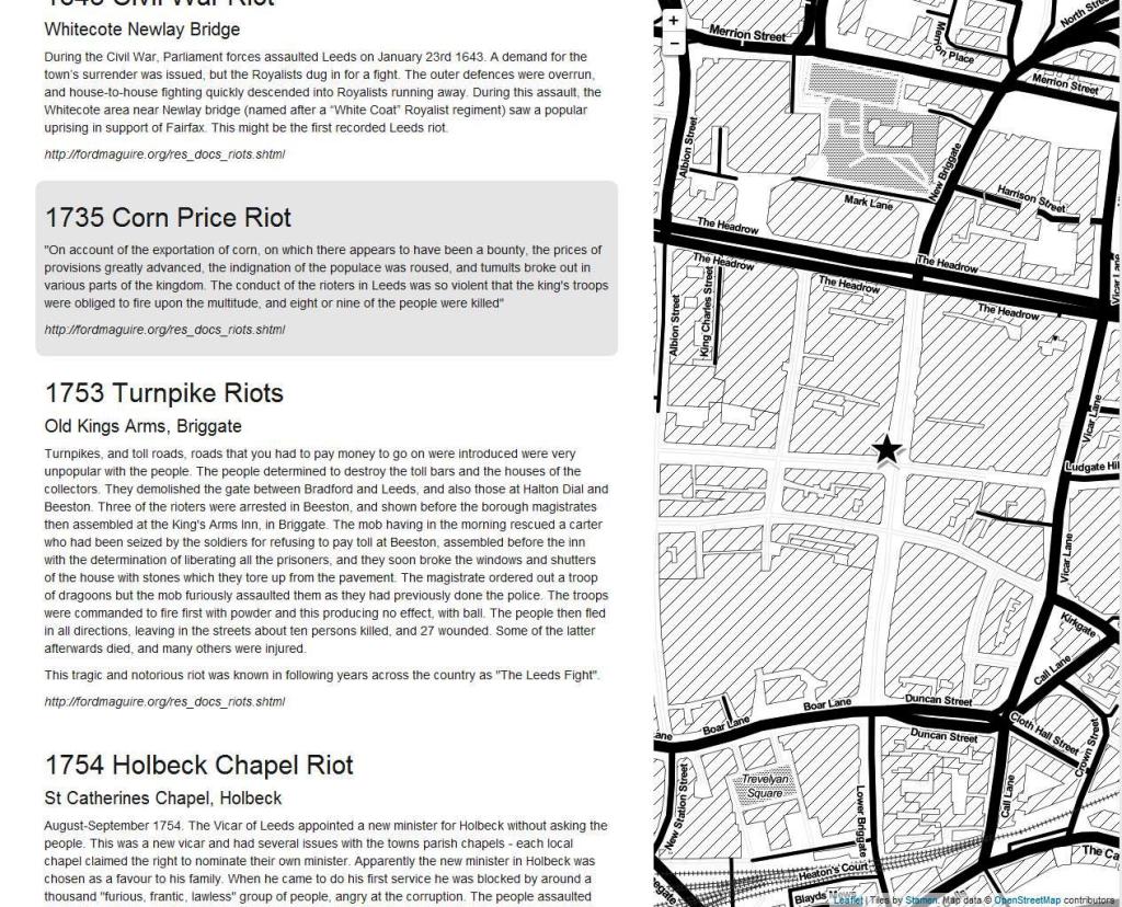 Early Maps of Leeds: Power and Control – The Secret Library | Leeds ...