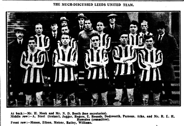 The mystery of Leeds United’s first colours – The Secret Library ...